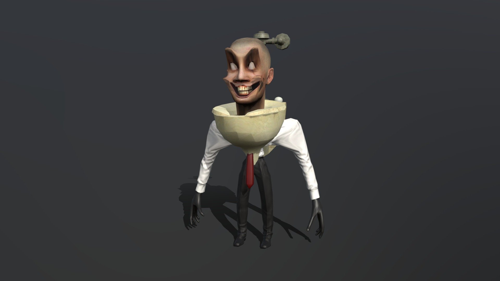 Parasite Mutant Toilet - Download Free 3D model by User09 ...