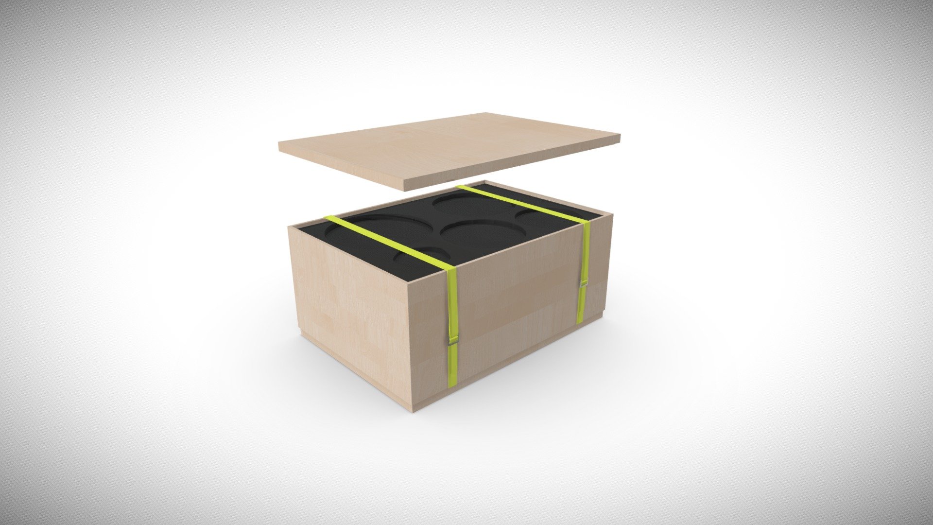 Box - 3D model by Roel Deden (@roeldeden) [50c3fb0] - Sketchfab