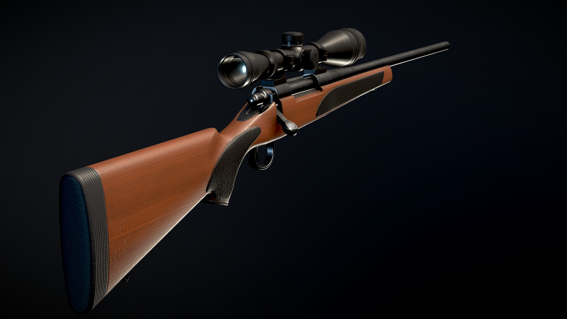 Remington 700 - 3D model by 3DGunsmith [50c4238] - Sketchfab