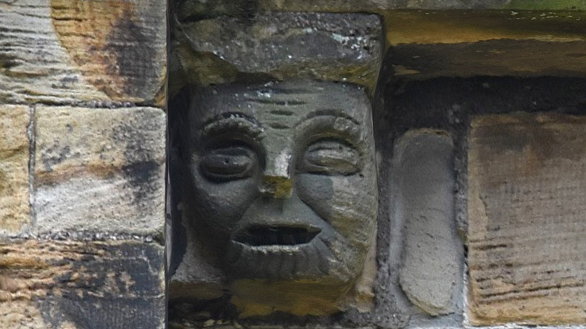 Grotesque corbel 01, Durham Cathedral - 3D model by squeakingcat ...