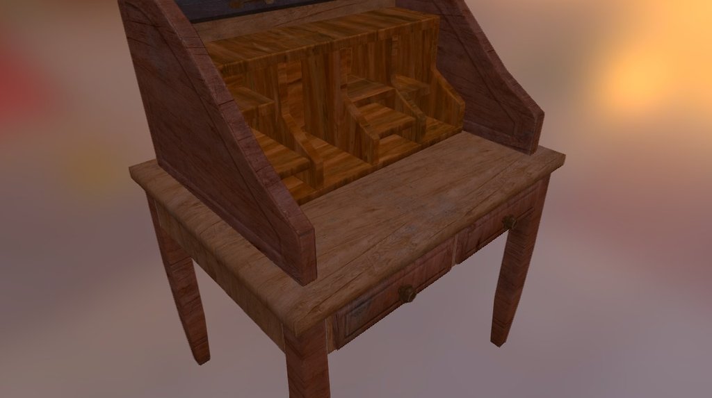 Desk01.unity - 3D model by therufo [50c5c14] - Sketchfab