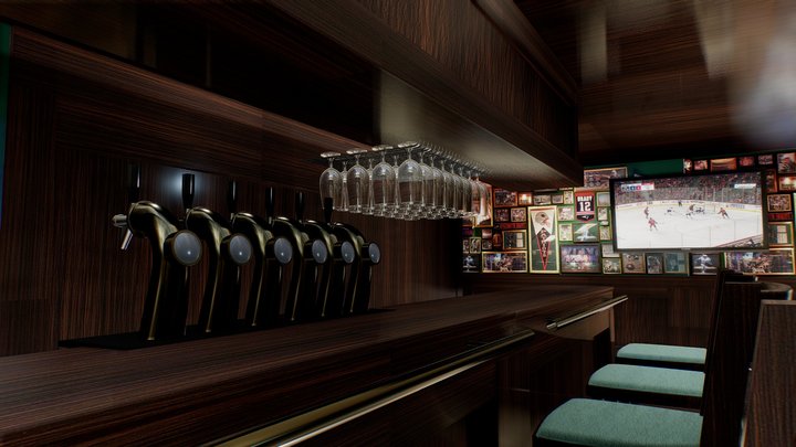 Pub-assets 3D models - Sketchfab