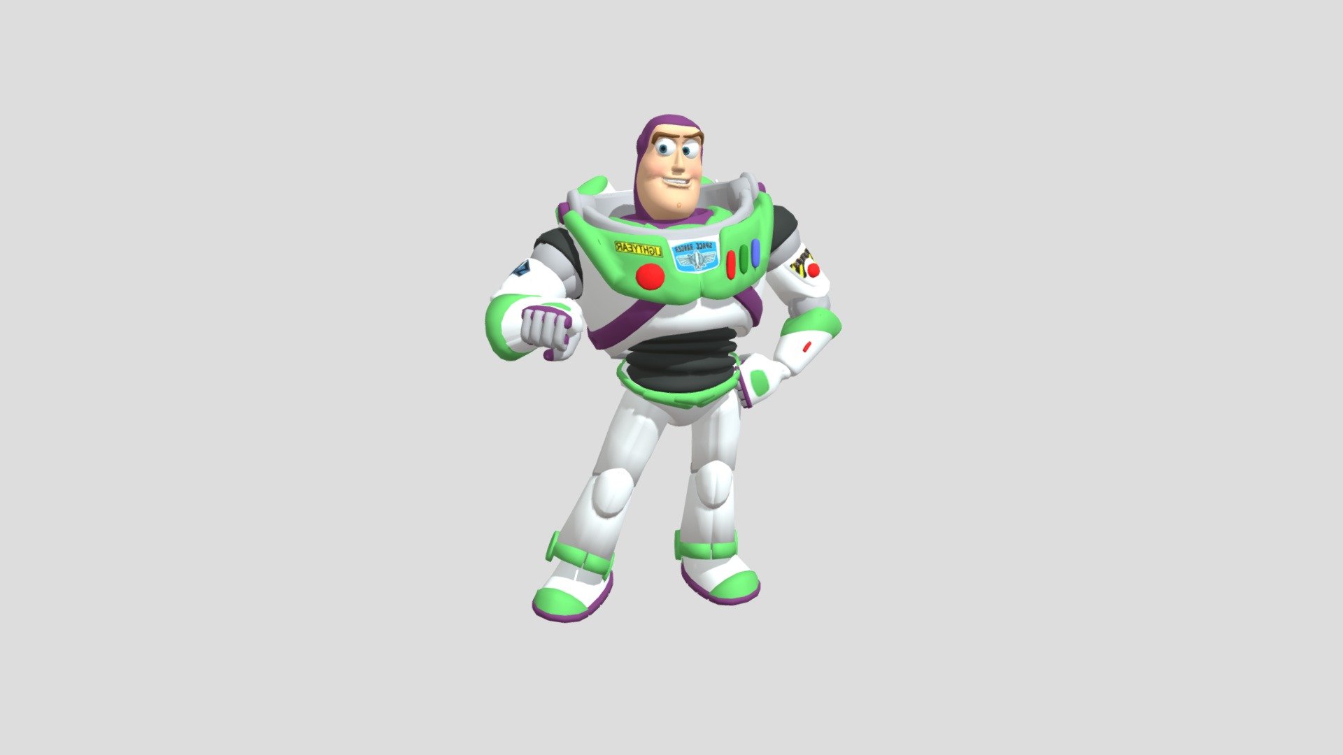 Buzz Lightyear - Toy Story Mania! - Download Free 3D model by Mordecai The Despicable Me Fan ...
