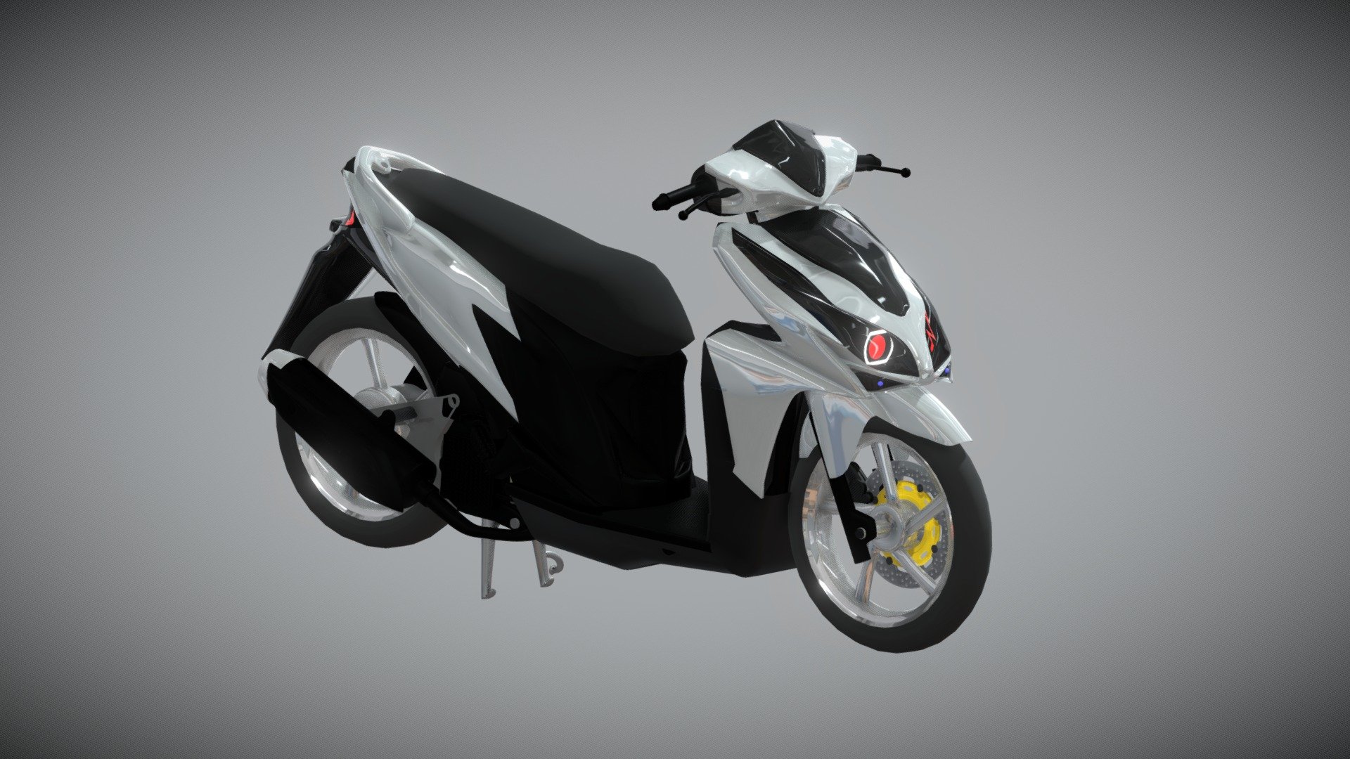 Honda Vario 125 OLD/Click 125 - 3D model by azumods [50cb5f2] - Sketchfab