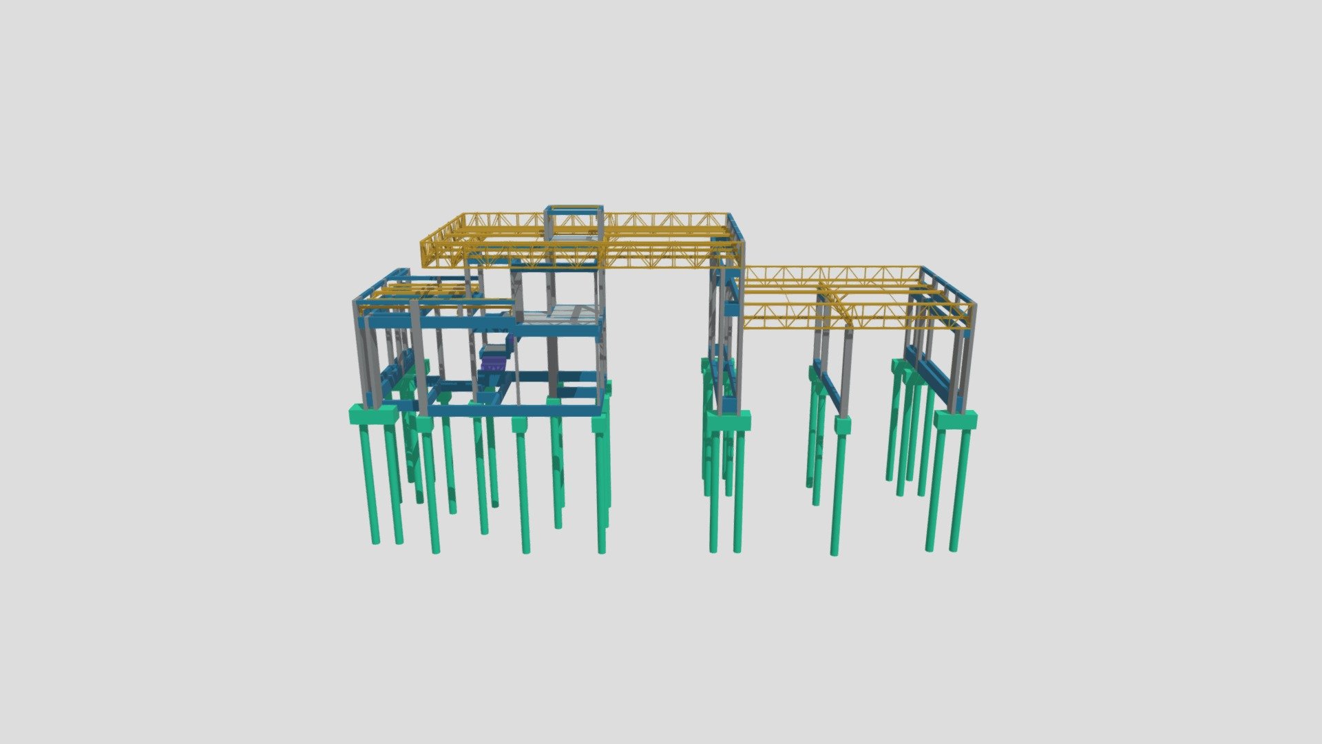 CUR-EST-01-3D Estrutural E Metálica-R00 - 3D model by caiquecruz ...