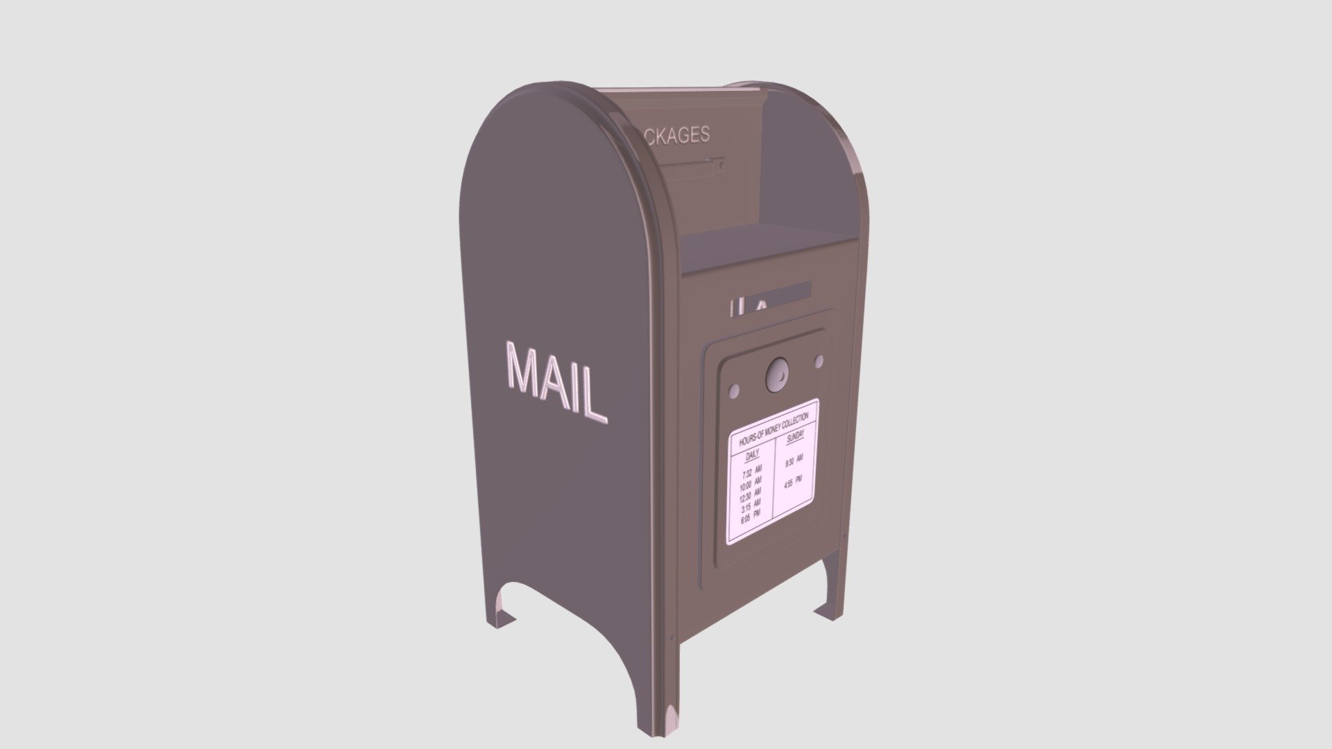 mail box - Buy Royalty Free 3D model by Evermotion [50cc26b ...