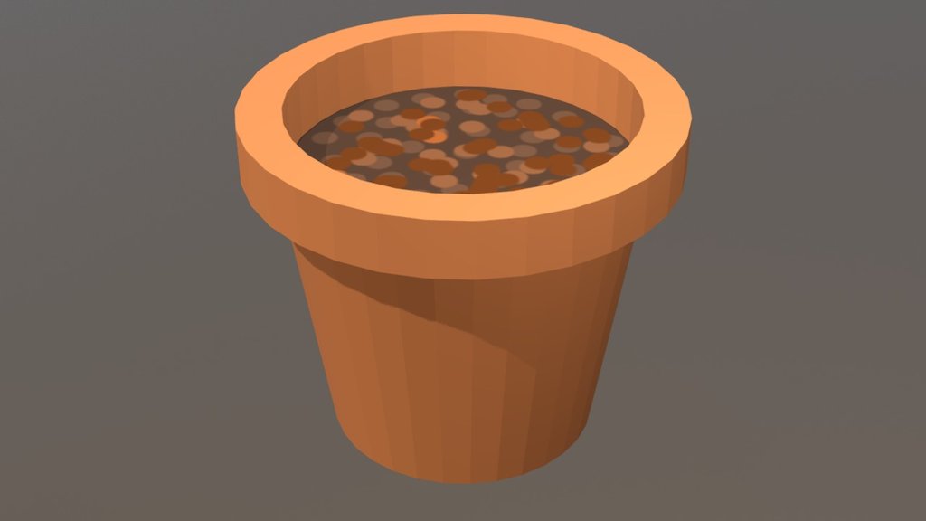 Pot - 3D model by KenZinGaming [50ccd3c] - Sketchfab