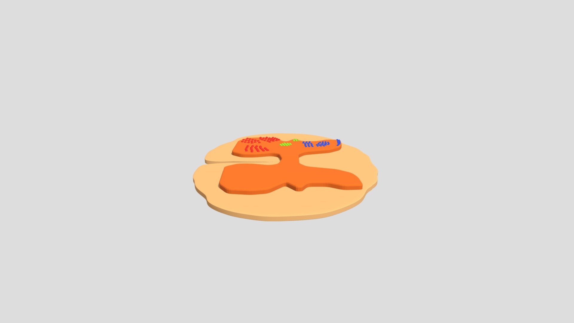 脊髓横截面 - Download Free 3D model by base348 [50cd514] - Sketchfab