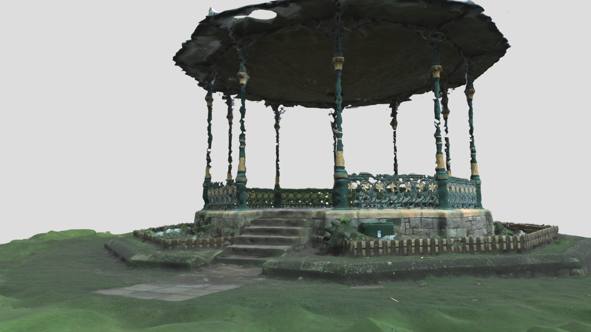 Grove Park bandstand - Download Free 3D model by Michaels 3D Stuff ...