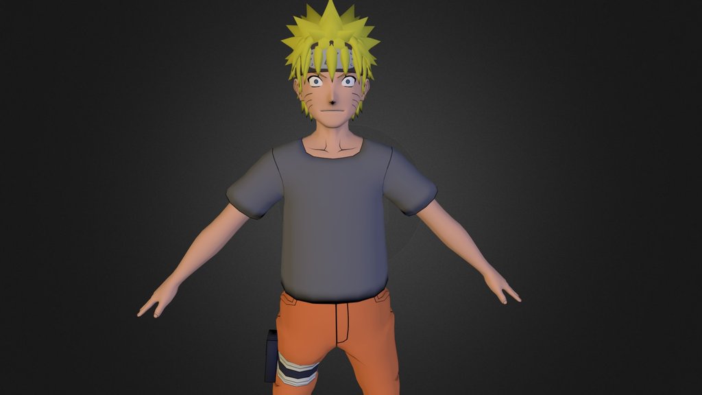 naruto - A 3D model collection by arielmoses - Sketchfab