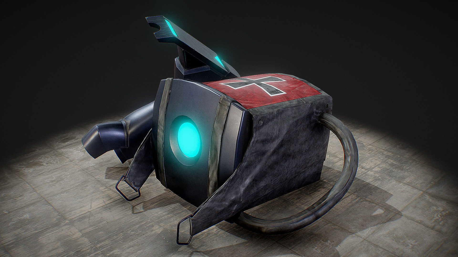 The imperial force mage unit / 帝国軍魔導具 - 3D model by TAIGA-ZOE [50cf6bc ...