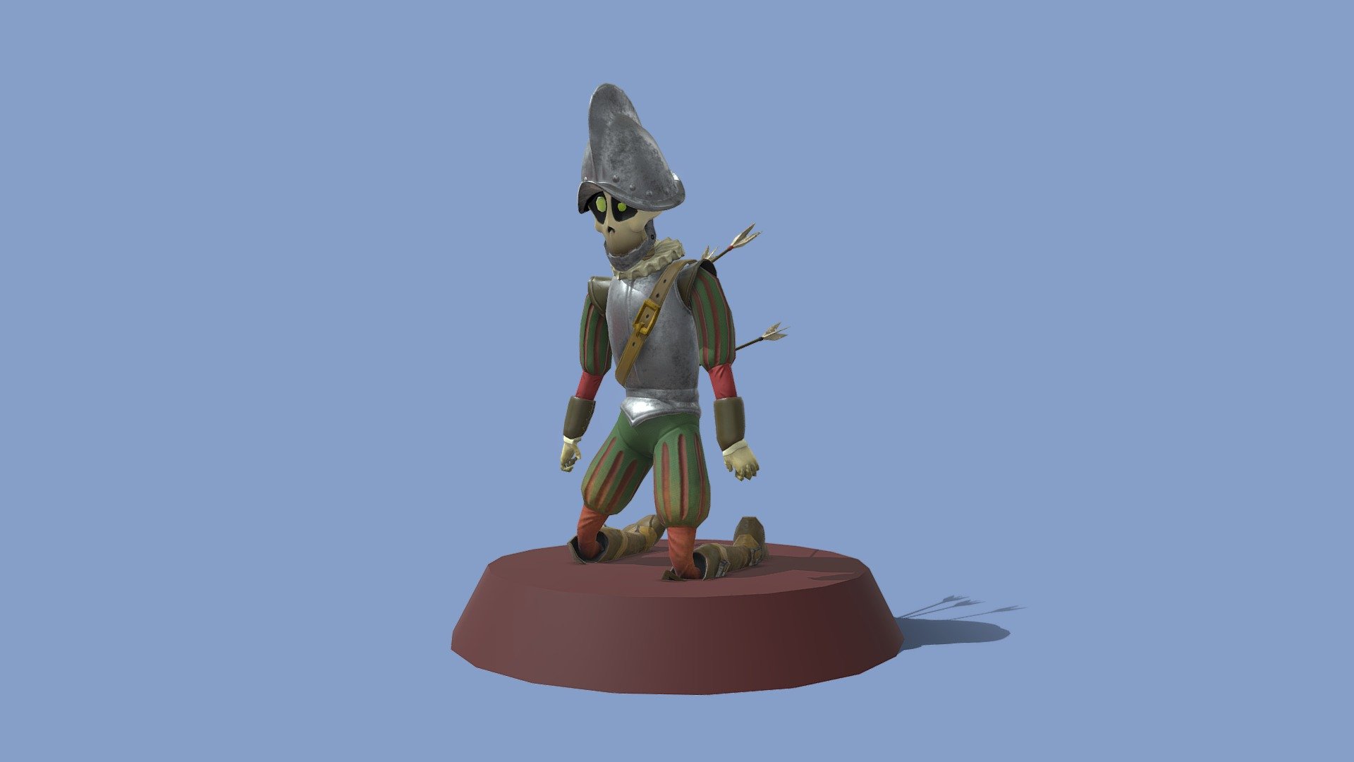 Skeleton_Conquistador_Position_ - Download Free 3D model by S-ROBB ...