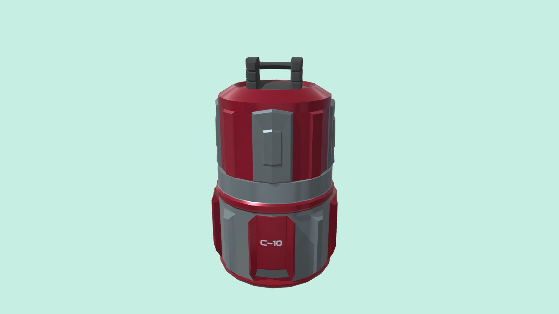 Sci-Fi Canister - Download Free 3D model by Ash (@ashad.ali.698 ...