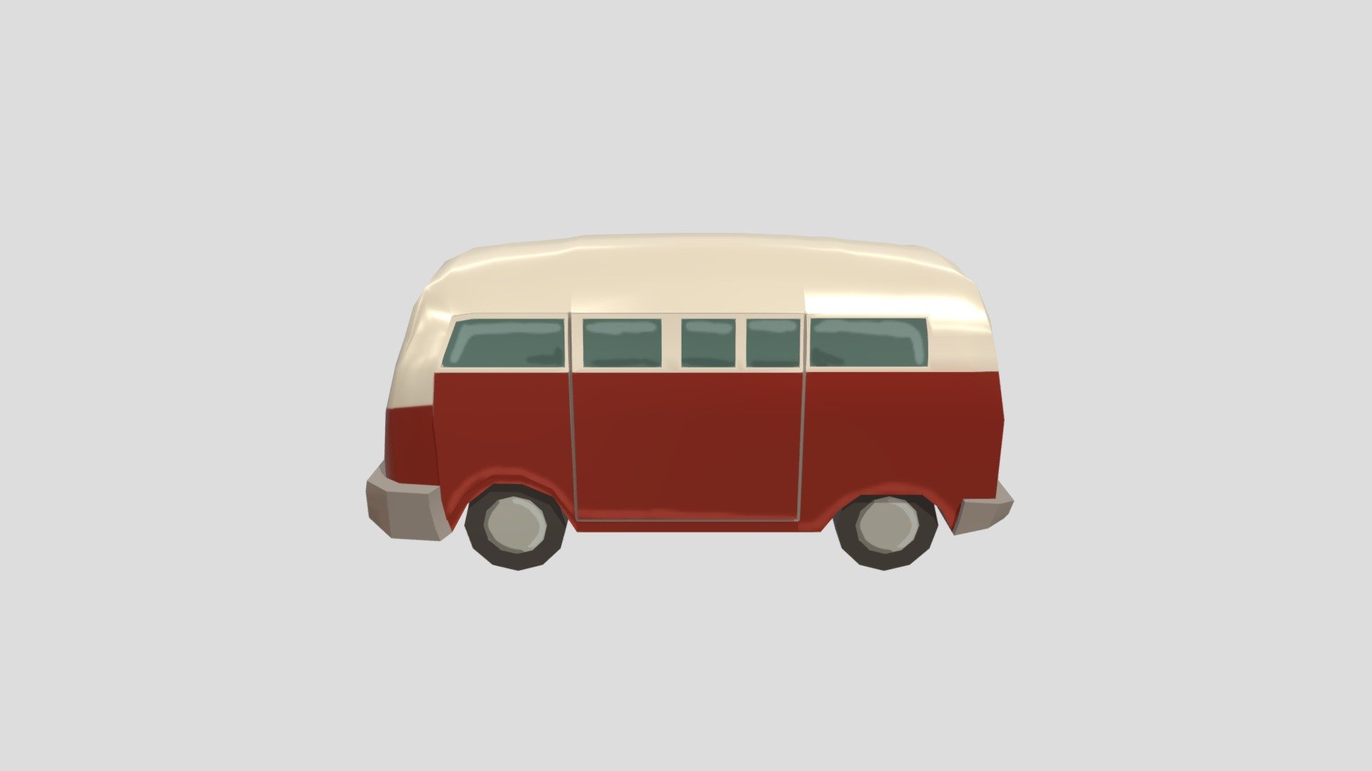 Camper Van - 3D model by fiendneko [50d05fc] - Sketchfab