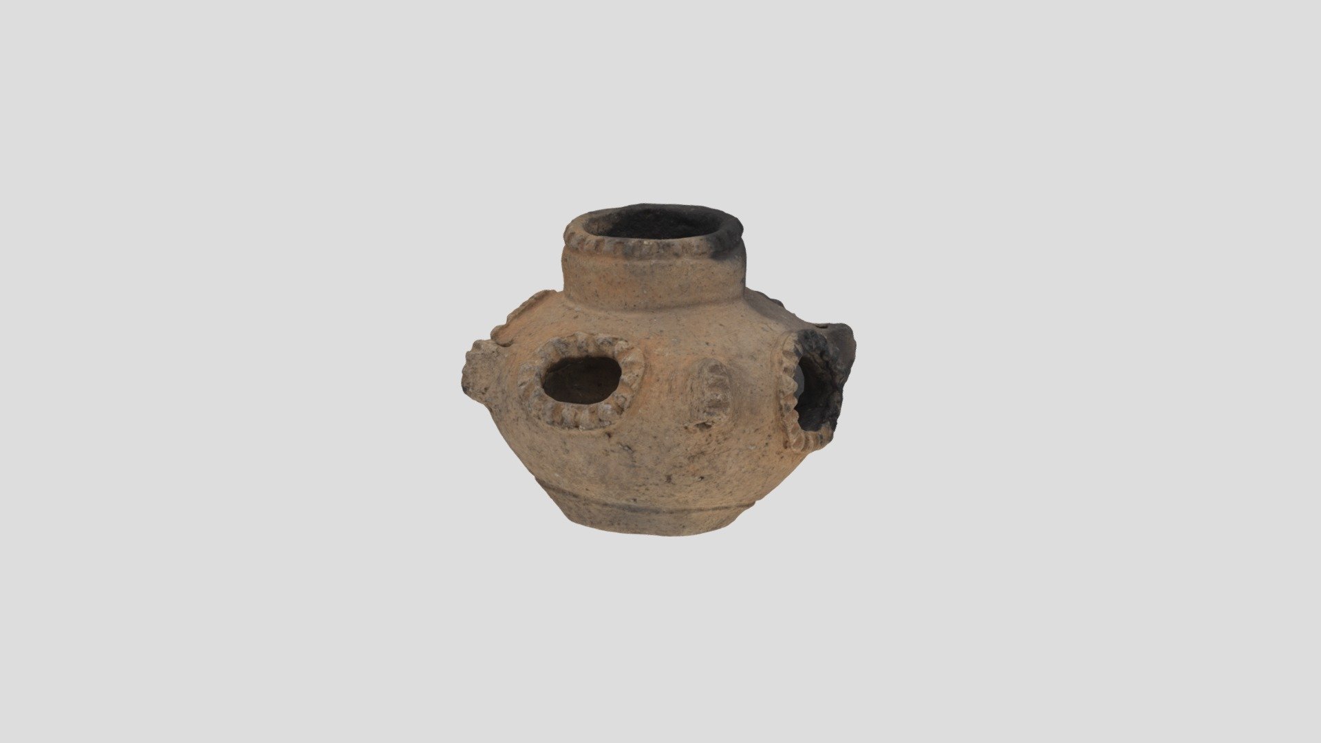 【企画展：異形土器】香炉形土器 - Download Free 3D model by 松戸市立博物館【公式】Matsudo Museum ...