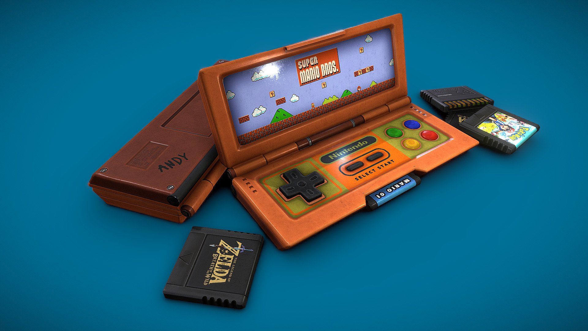 Nintendo - Download Free 3D model by Václav Pleticha (@klidas8 ...