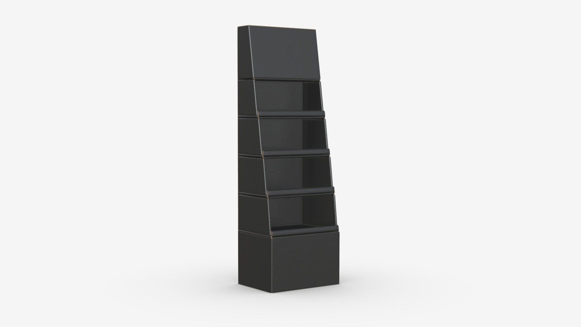 Cardboard display stand - Buy Royalty Free 3D model by HQ3DMOD ...
