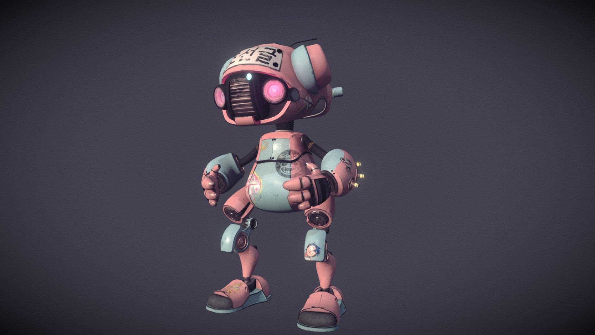 ROBOT - 3D model by VasiliyWos [50d3012] - Sketchfab