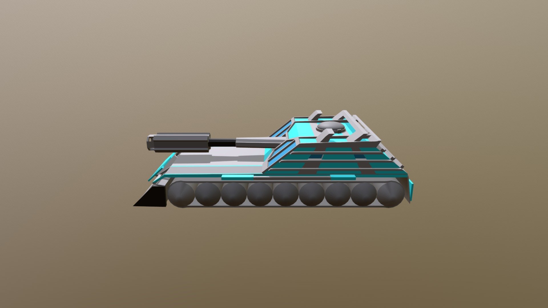 Super Tank - 3D model by Polaroidiac [50d4587] - Sketchfab