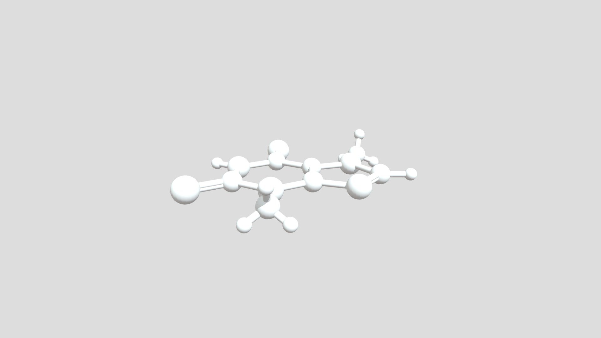 Theobromine - 3D model by blhe [50d55d4] - Sketchfab