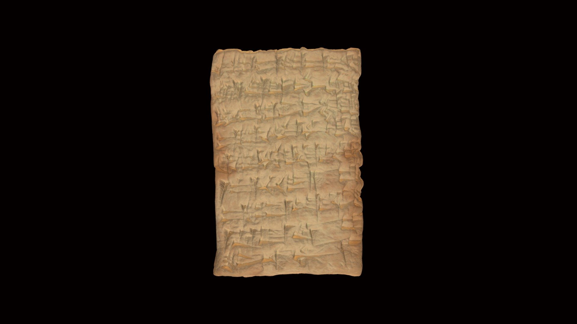 Cuneiform Tablet HMANE1899.2.48 - 3D model by Harvard Museum of the ...
