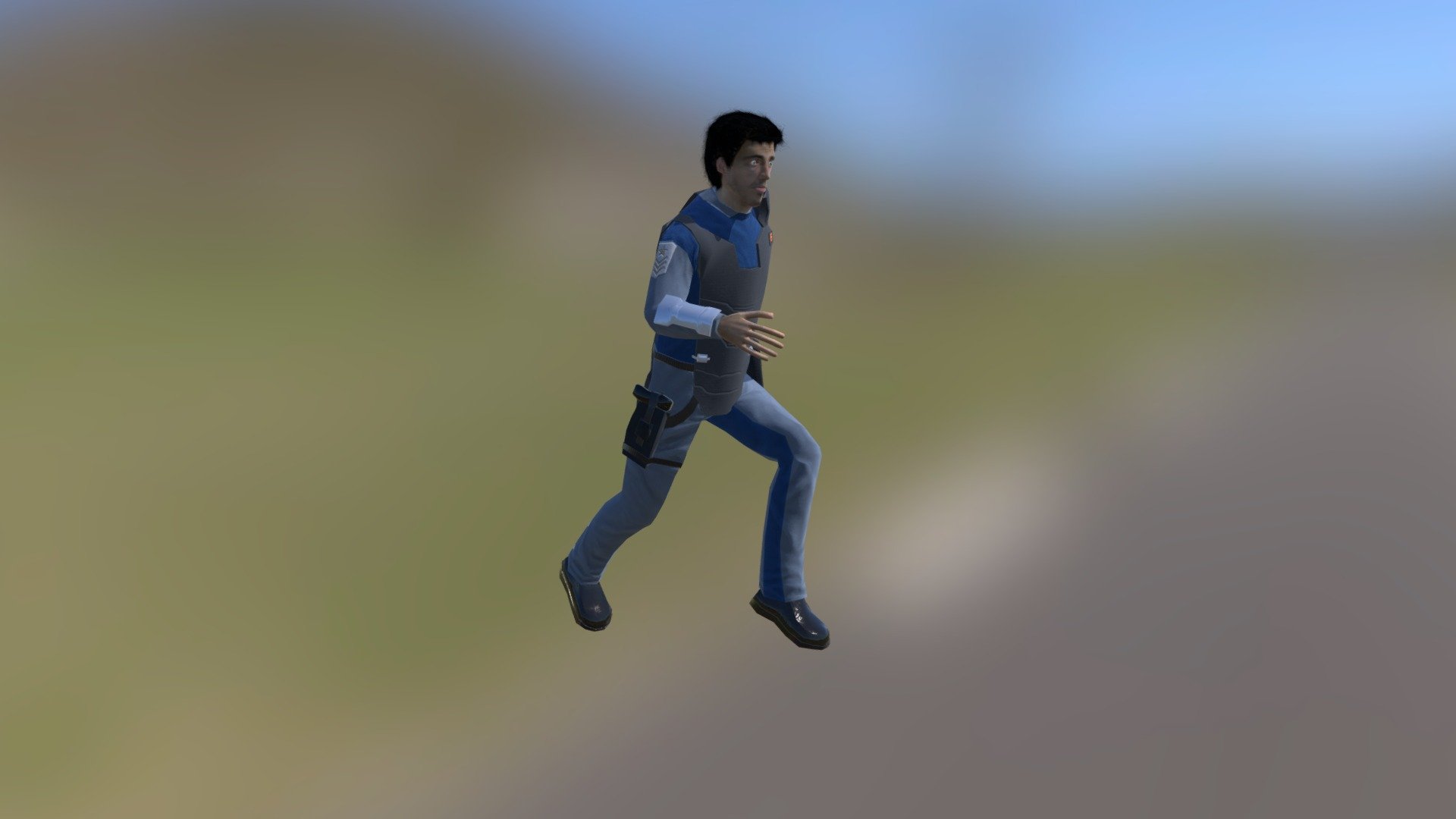 Running animation - 3D model by ar3destudio (@joseffmmart) [50d5b96 ...