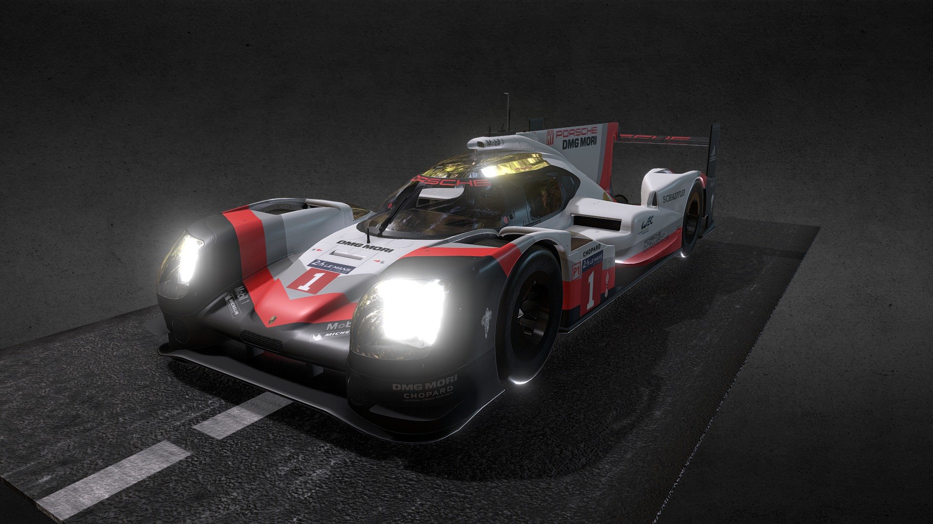 Porche 919 - 3D model by Bimo_Ryan [50d7036] - Sketchfab