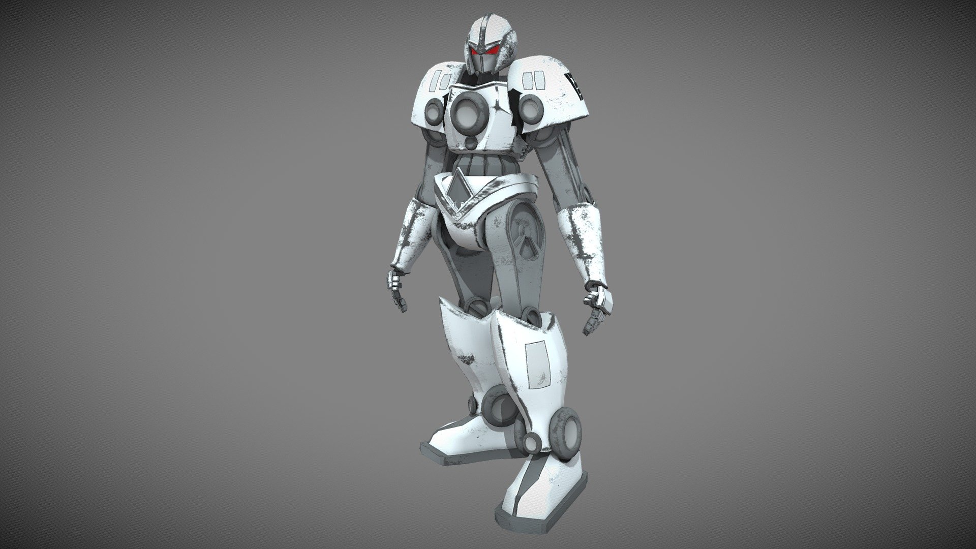 歩く戦車戦士 Walking Tank Warrior - Player Mech - 3D model by Stuart.Wright ...