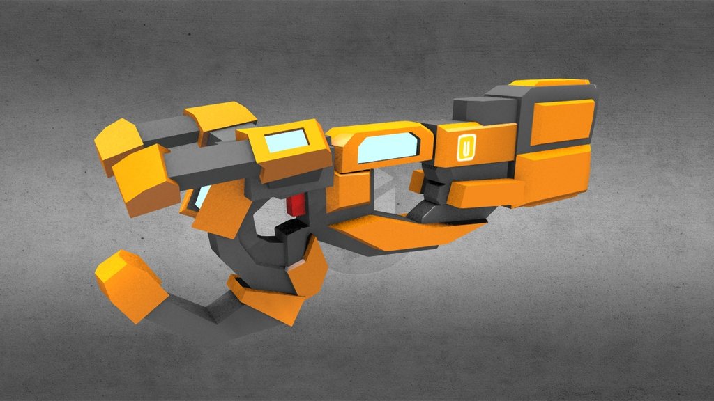 Pysics Gun (UGEN) - Download Free 3D model by pinguinoconpulgares ...