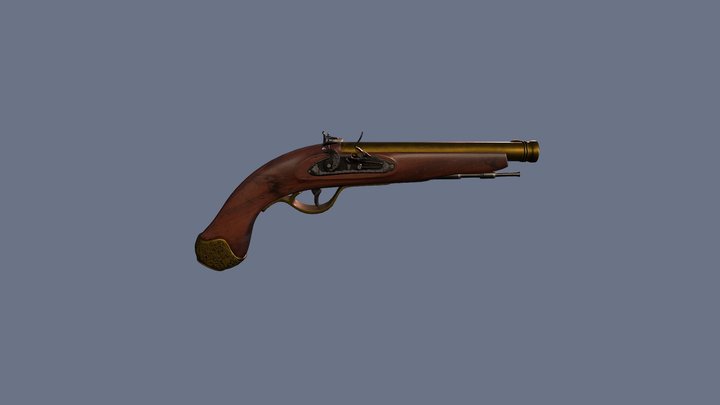 Flintlock 3D models - Sketchfab