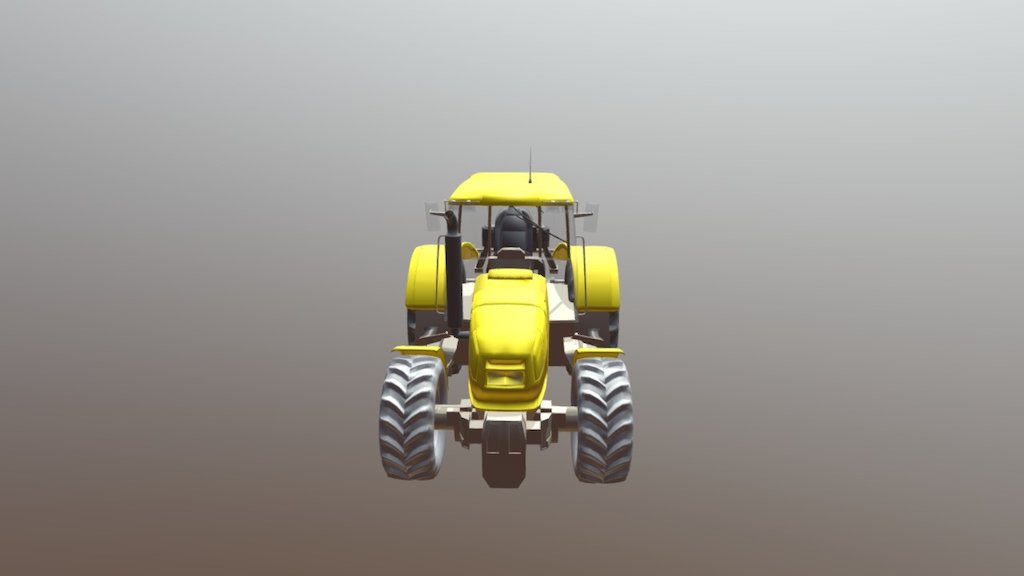 Tractor - 3D model by Dmitry.Vlasenko [50da97c] - Sketchfab