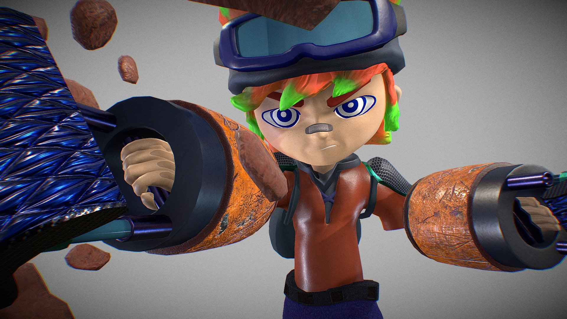 Mache⚙ - 3D model by Rubén Rubio(Azur) (@Azur3) [50db8d9] - Sketchfab