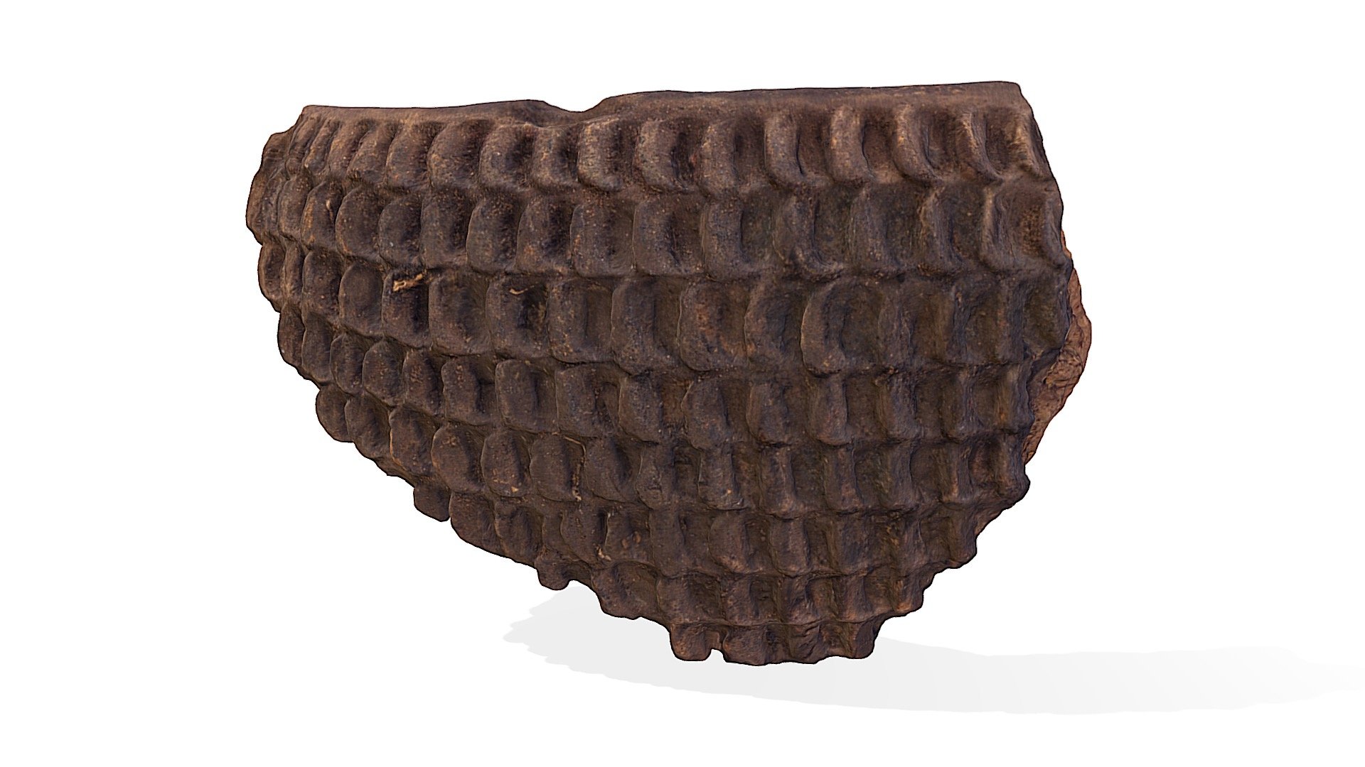 Tucker Ridge Pinched Ceramic Sherd - 3D model by Center for Digital ...