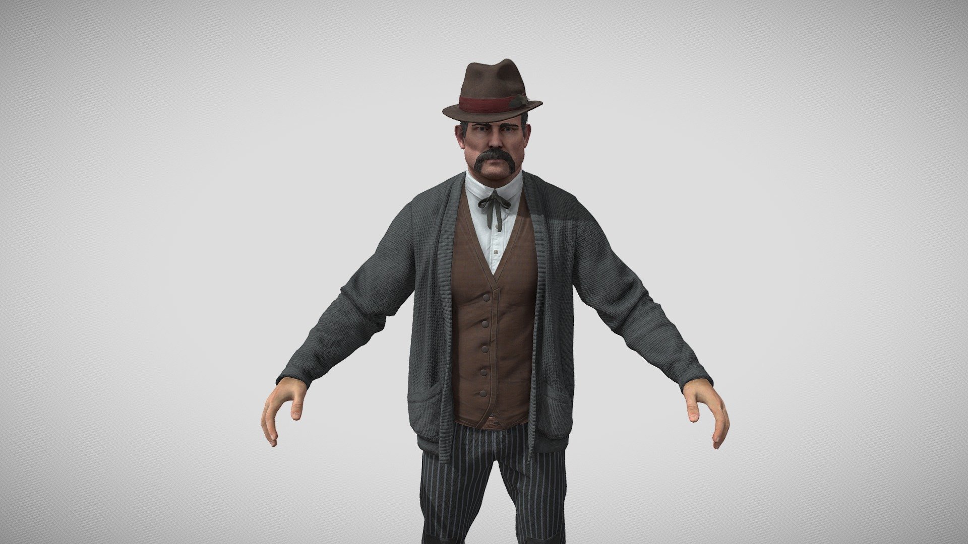 ⭐ Rip Blazkowicz (Young) - Wolf. New Colossus - Download Free 3D model ...