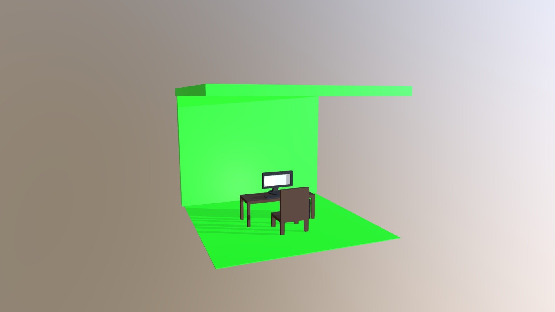 Desk Scene - Test Model - 3D model by Rashaan [50dfc7d] - Sketchfab