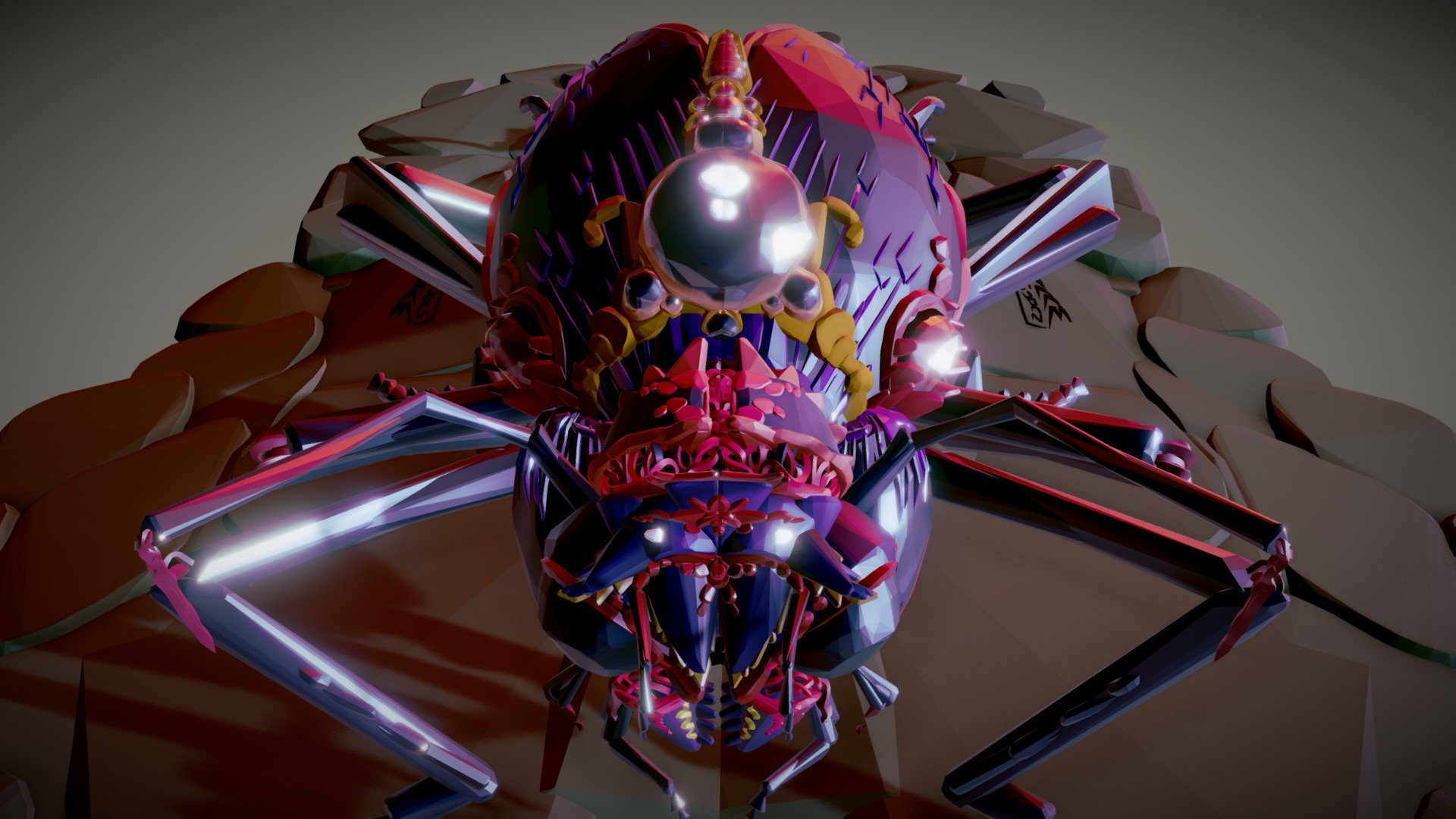Holy Beetle - 3D model by naam [50e18b8] - Sketchfab