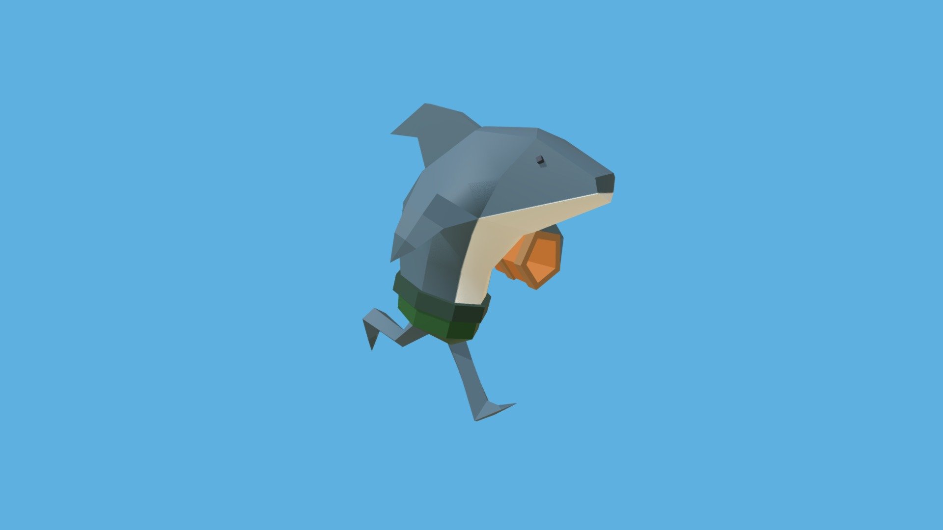 Running shark - Download Free 3D model by ironicalghosty [50e1fa4 ...