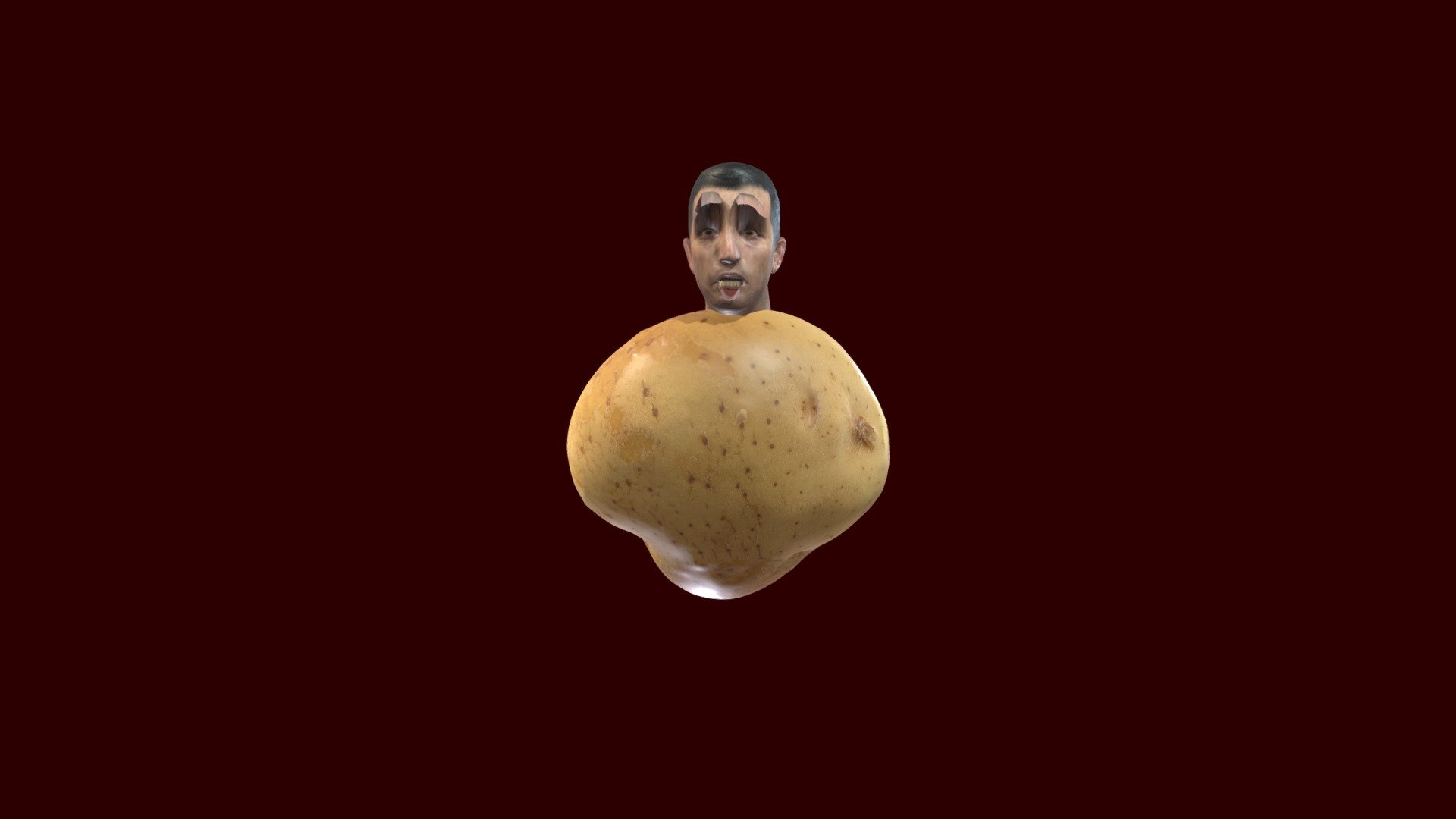Skibidi Potato - Download Free 3D model by Ninja Cameraman ...