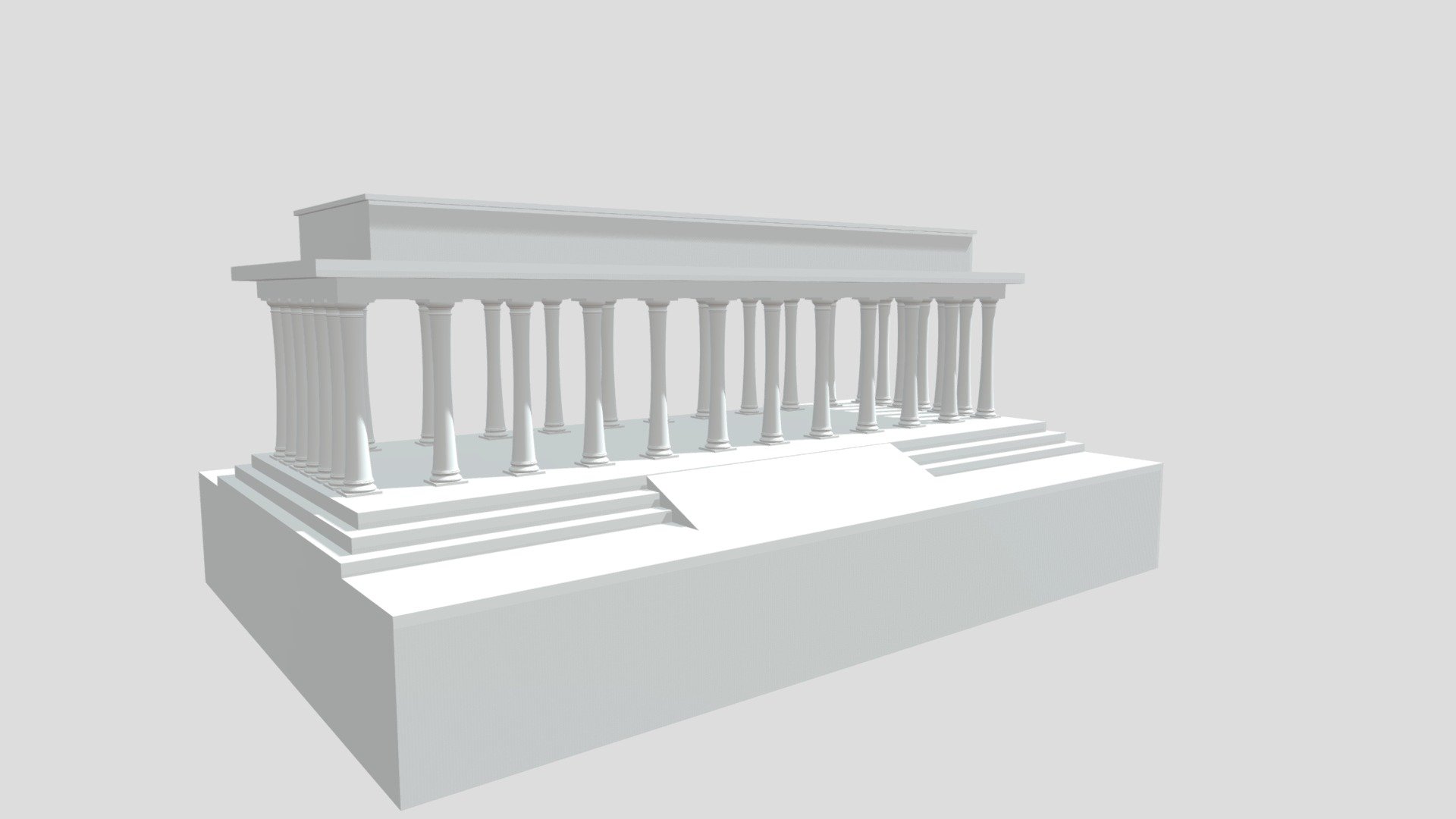 Doric Pillar Version 2 - Download Free 3D model by HopeBen [50e41af ...