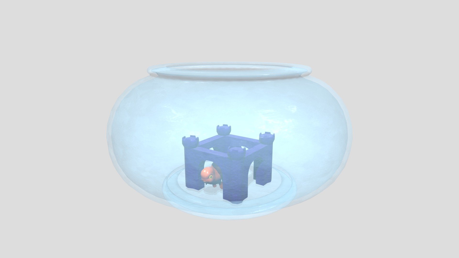Goldfish Bowl Castle Update! - 3D model by madisontayler [50e4c6c ...