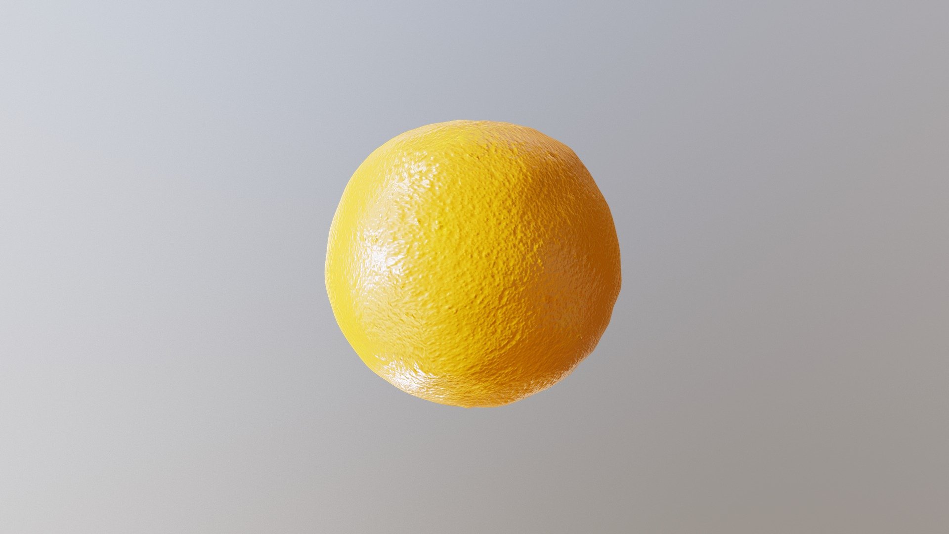 Orange - 3D model by Bath Spa Creative Computing ...