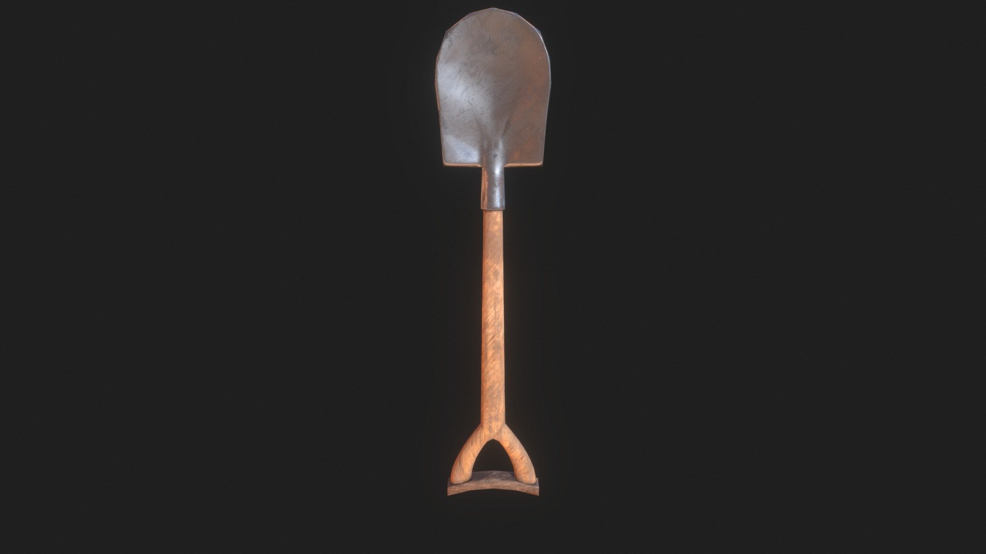 Low Poly Wooden Shovel - Download Free 3D model by pau.raurellgomis ...