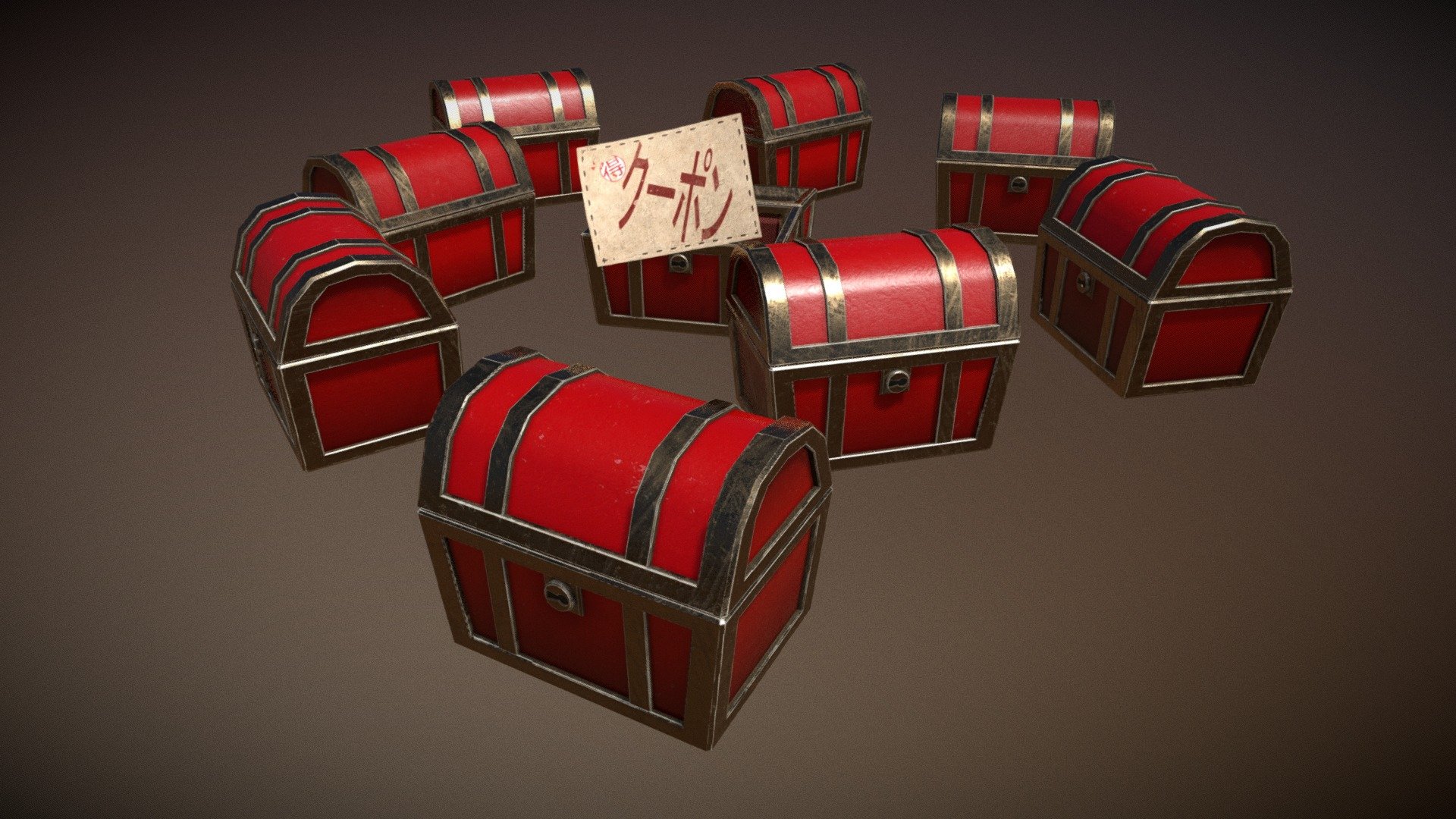 many chest - 3D model by Warmy [50e7ba4] - Sketchfab