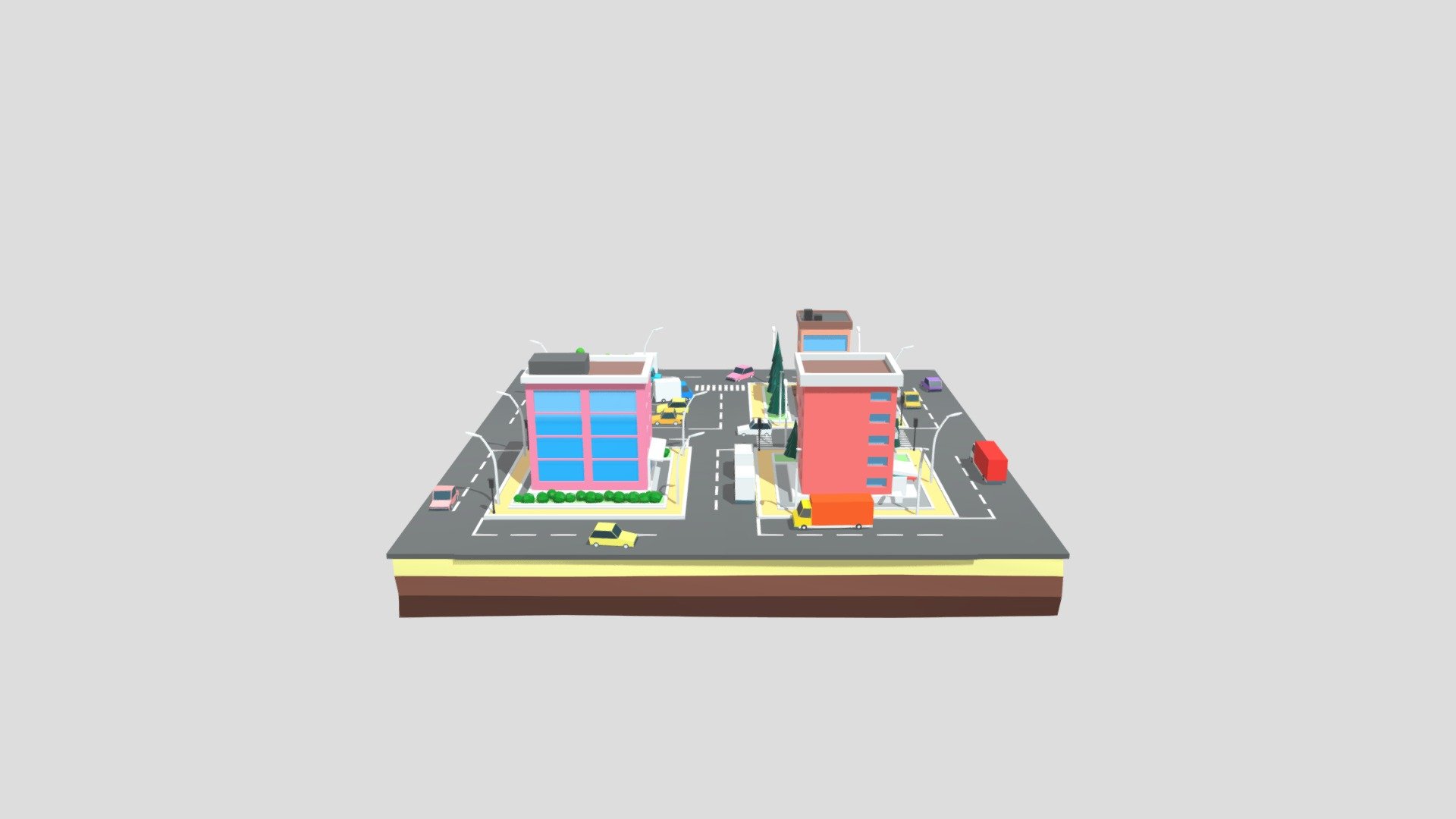 mycity - 3D model by owork717 [50e86d1] - Sketchfab