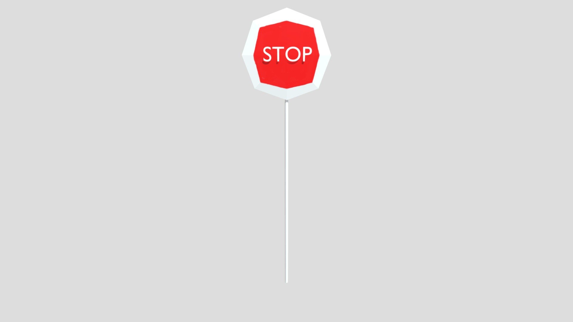 Stop Sign - Download Free 3D model by idot (@what_am_i_doing_with_my ...