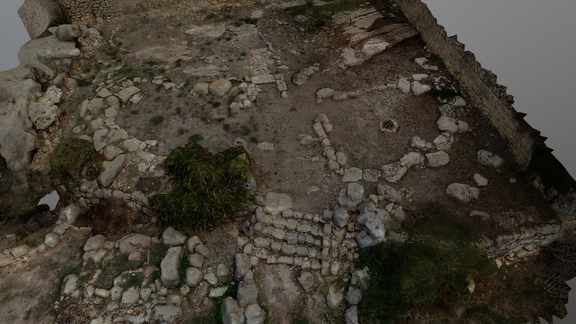 Tal-qadi Temple - 3D model by imanu [50e98cb] - Sketchfab