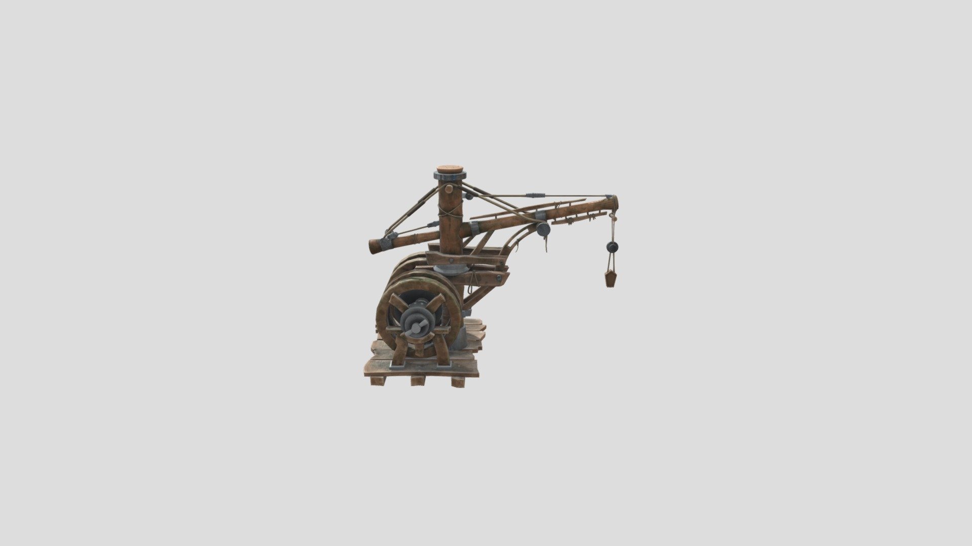 Stylized Crane - 3D model by alaincasanovas [50ea79c] - Sketchfab