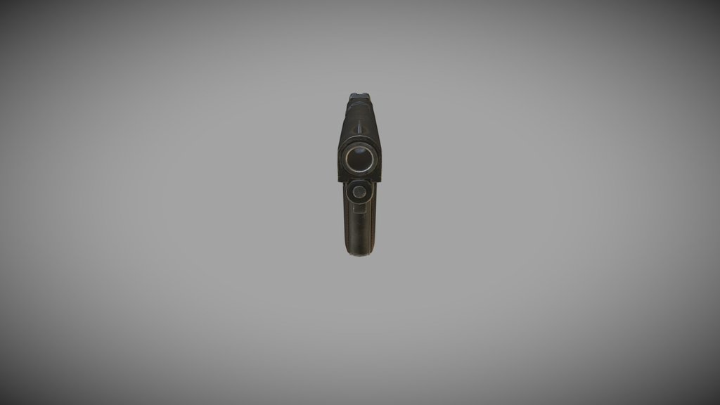 Hand Gun - 3D model by heymanyau [50ead74] - Sketchfab