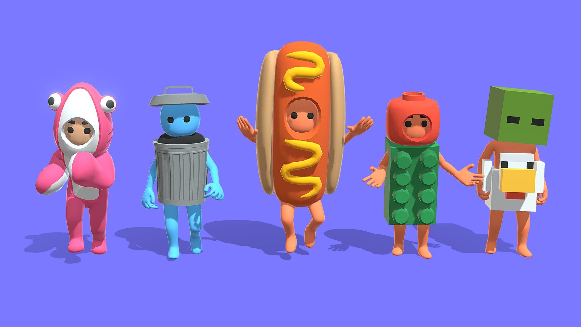 Customizable Stickman Hypercasual - 3D model by Thcyrax [50edc93 ...