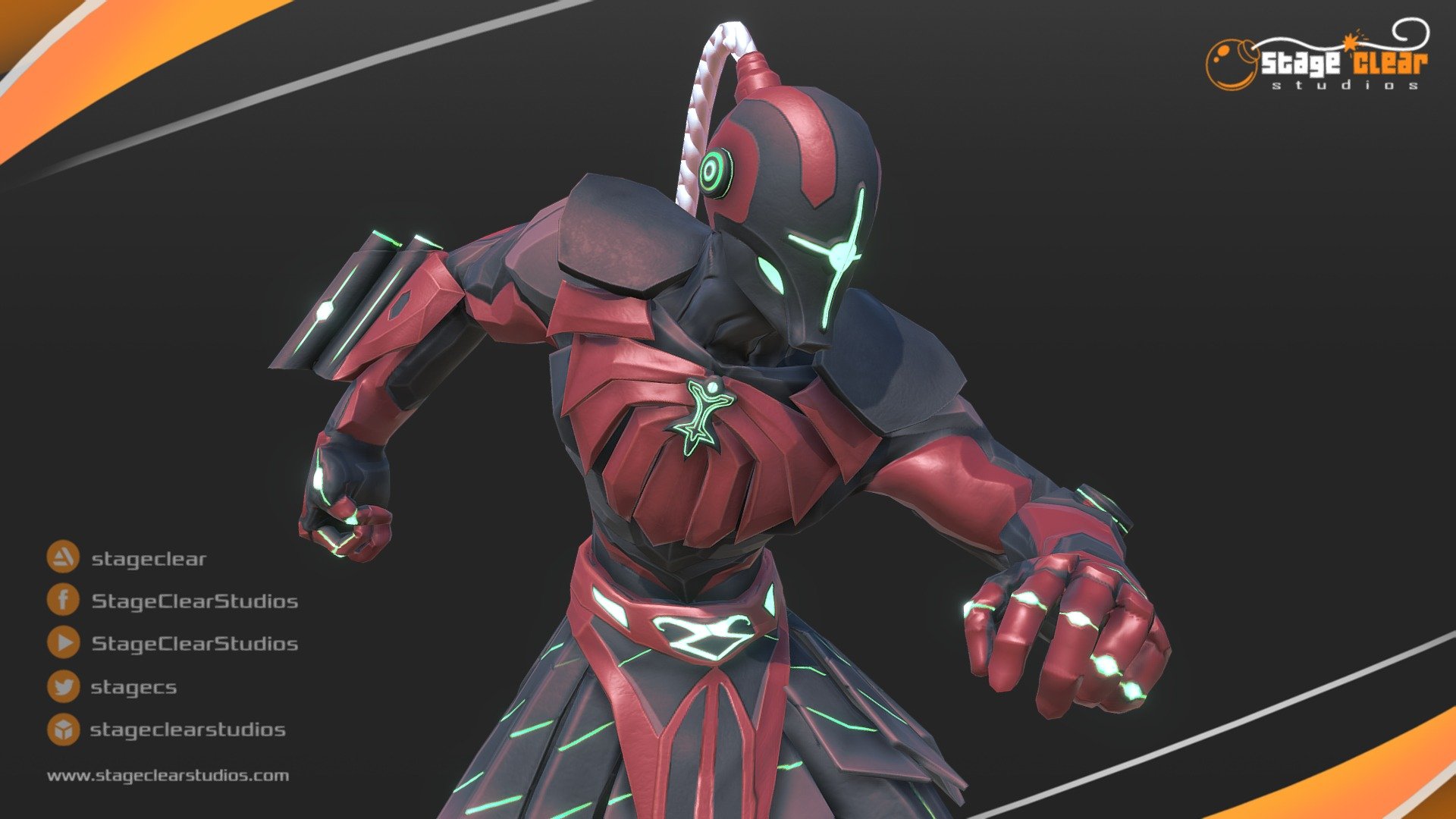 Hunter - 3D model by Stage Clear Studios (@stageclearstudios) [50ee681 ...